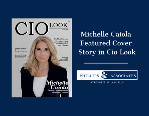 Michelle Caiola Featured Cover Story in Cio Look